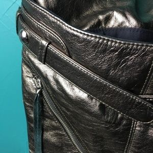 Botkier | Bags | Botkier Bronze Metallic Leather Shoulder Bag | Poshmark